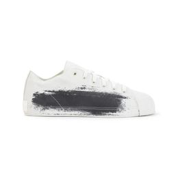 Y-3 Low-Top Sneaker - Artistic Low-Top Sneakers With Textured Rubber She - Gr. 9 - in Wei&szlig; - f&uuml;r Damen