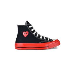 Comme des Gar&ccedil;ons Comme des Garcons Low-Top Sneaker - Chuck Taylor High-Top Sneakers - Gr. 37,5 (EU) - in Schwarz - f&uuml;r Damen