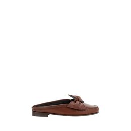 Hereu Slipper & Pantoletten - Corbati Mule Shoes - Gr. 40 (EU) - in Braun - f&uuml;r Damen