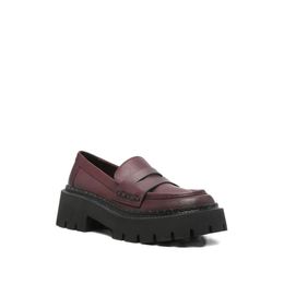 Vic Mati&eacute; Penny Loafer Flat Shoes With Chunky Lug Sole - Gr. 39 (EU) - in Schwarz