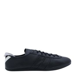 Y-3 Low-Top Sneaker - Black Sneakers With Tonal Stitching - Gr. 9 - in Schwarz - f&uuml;r Damen