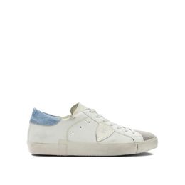 Philippe Model Low-Top Sneaker - Low-Top Slip-On Sneakers With Premium Leather And - Gr. 40 (EU) - in Wei&szlig; - f&uuml;r Damen