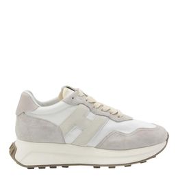 Hogan Low-Top Sneaker - Sleek White Sneakers With Sculpted Sole - Gr. 39 (EU) - in Grau - f&uuml;r Damen