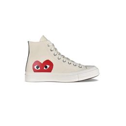 Comme des Gar&ccedil;ons Comme des Garcons Low-Top Sneaker - Chuck Taylor High-Top Sneakers - Gr. 45 (EU) - in Wei&szlig; - f&uuml;r Damen