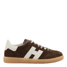 Hogan Low-Top Sneaker - Low-Top Sneakers With Textured Brown Upper - Gr. 37 (EU) - in Schwarz - f&uuml;r Damen