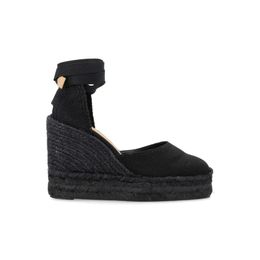 Castaner Sandalen - Carina 8 Cotton Espadrilles - Gr. 39 (EU) - in Schwarz - f&uuml;r Damen