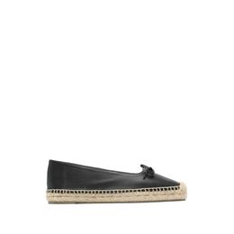 Castaner Black Espadrilles With Square Ballerina Toe - Gr. 37 (EU) - in Schwarz