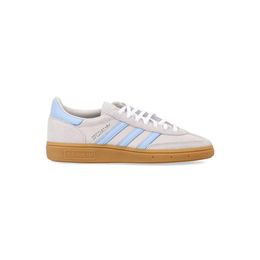 Adidas Low-Top Sneaker - Suede Handball Spezial Sneakers With T-Toe Design - Gr. 6_5 - in Wei&szlig; - f&uuml;r Damen