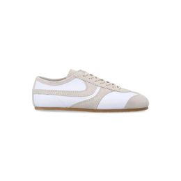 Dries Van Noten Low-Top Sneaker - Leather Sneakers With Retro 1970S Marathon Inspira - Gr. 45 (EU) - in Wei&szlig; - f&uuml;r Damen
