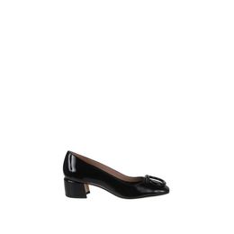 Salvatore Ferragamo Hohe Schuhe - Mara 40 Pumps With Glossy Finish - Gr. 6 - in Schwarz - f&uuml;r Damen