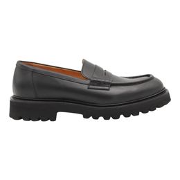 Mille885 Loafer - Penny Loafers With Smooth Leather Upper - Gr. 7_5 - in Schwarz - f&uuml;r Damen