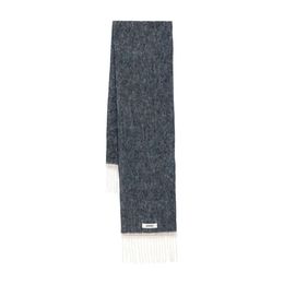 Jacquemus T&uuml;cher & Schals - Fringed Dark Grey Scarf - Gr. unisize - in Grau - f&uuml;r Damen