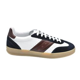 Pantofola d'Oro Pantofola D'Oro Low-Top Sneaker - Low-Top Sneakers With Navy Suede Overlays - Gr. 40 (EU) - in Rosa - f&uuml;r Damen