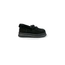 Sacai Low-Top Sneaker - Loafer X Ugg - Gr. 40,5 (EU) - in Schwarz - f&uuml;r Damen