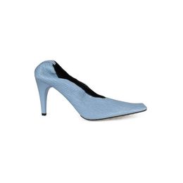Bottega Veneta Hohe Schuhe - Crunch Pumps - Gr. 41 (EU) - in Blau - f&uuml;r Damen