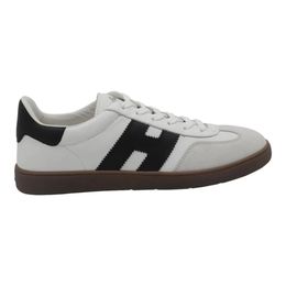 Hogan Low-Top Sneaker - Low-Top Sneakers With Bold Black 'H' Design - Gr. 7_5 - in Grau - f&uuml;r Damen