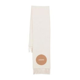 Jacquemus T&uuml;cher & Schals - Light Beige Rectangular Scarf - Gr. unisize - in Beige - f&uuml;r Damen