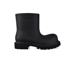 Balenciaga Stiefel - Slip-On Booties With Notched Sole - Gr. 44 (EU) - in Schwarz - f&uuml;r Damen