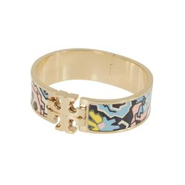 Tory Burch Armband - Gold-Tone Bracelet - Gr. ONE SIZE - in Mehrfarbig - f&uuml;r Damen