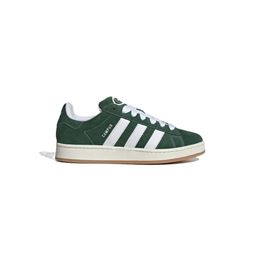 Adidas Low-Top Sneaker - Classic Low-Top Sneaker With Green Suede Upper And - Gr. 44 (EU) - in Wei&szlig; - f&uuml;r Damen