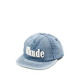 Rhude Caps & M&uuml;tzen - Light Blue Denim Cap - Gr. ONE SIZE - in Blau - f&uuml;r Damen