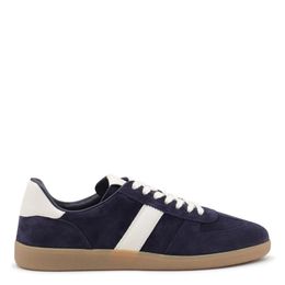 Tom Ford Low-Top Sneaker - Navy Leather Sneakers - Gr. 40,5 (EU) - in Schwarz - f&uuml;r Damen