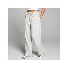 Myprotein MP Damen Lightweight Loopback Straight Leg Jogginghose - Grau Meliert - XL