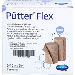 P&uuml;tter Flex Duo Binde 8/10 cmx5 m 2 St