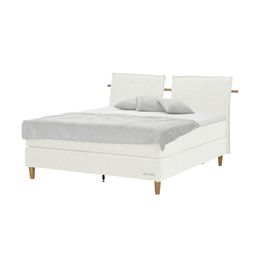 SKAGEN STUDIO Boxspringbett - creme - Materialmix - 182 cm - 107 cm - M&ouml;bel Kraft