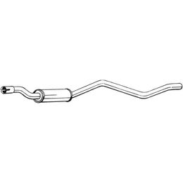 BOSAL Mittelschalld&auml;mpfer 282531 f&uuml;r VW