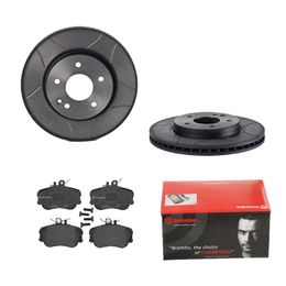 Brembo Bremsensatz, Scheibenbremse 1420-53886 vorne rechts links innenbel&uuml;ftet 288mm f&uuml;r MERCEDES-BENZ A002420222005 A0054204620 2420212005
