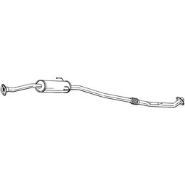 BOSAL Mittelschalld&auml;mpfer 291415 f&uuml;r TOYOTA