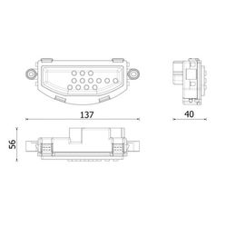 Mahle Regler, Innenraumgebl&auml;se ABR 166 000P 6-polig f&uuml;r MERCEDES-BENZ 4479063000 A4479063000
