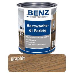 BENZ PROFESSIONAL Hartwachs&ouml;l farbig, 0,75 l, Graphit