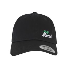 Mister Tee Miami Palm Tree Dad Cap in black | Gr.: onesize
