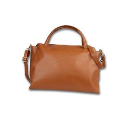 Leder Handtasche Florence Tasche tan, hellbraun ca. 36cm | Gr.: onesize