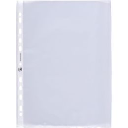 Oxford Prospekth&uuml;llen A3 quer gefaltet PP 90my transparent Packung mit 50 St... | Gr.: onesize
