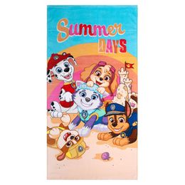 PAW PATROL - Strandtuch Badetuch Handtuch Baumwolle 140 x 70 cm in Mehrfarbig | Gr.: onesize