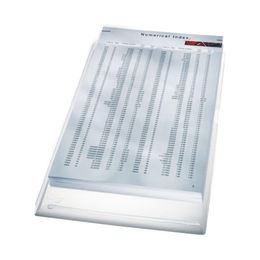 Leitz Sichth&uuml;lle Maxi A4 0,17mm genarbt Packung mit 5 St&uuml;ck farblos | Gr.: onesize