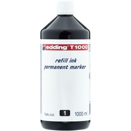 Nachf&uuml;lltinte Edding T 1000 f&uuml;r Edding Permanentmarker 1000ml schwarz | Gr.: onesize