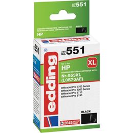 Edding Druckerpatrone f&uuml;r HP No. 953XL (L0S70AE) black | Gr.: onesize