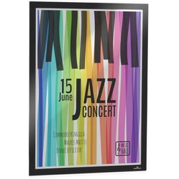 Durable Info-Rahmen Duraframe Poster A2 schwarz | Gr.: onesize