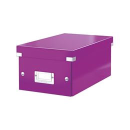 Leitz Ablagebox Click & Store DVD violett | Gr.: onesize