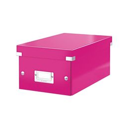 Leitz Ablagebox Click & Store DVD pink | Gr.: onesize