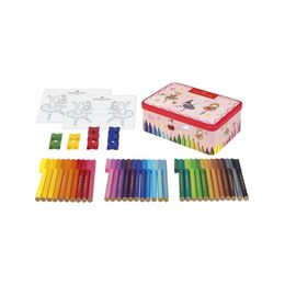 Faber-Castell Filzstift Connector sortiert Packung mit 33 St&uuml;ck Ballerinabox | Gr.: onesize