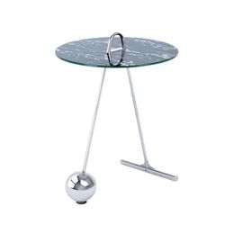 Kayoom Beistelltisch Pendulum in silber - schwarz | Gr.: onesize
