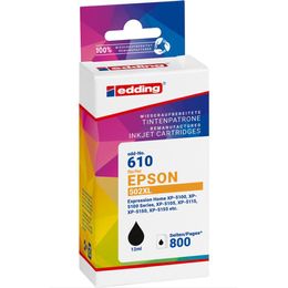 Edding Druckerpatrone ersetzt Epson 502XL black | Gr.: onesize
