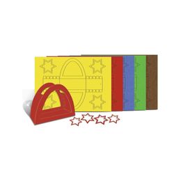 Buntpapierfabrik Ludwig B&auml;hr Laternenpackung Rundbogen 5 Farben sortiert | Gr.: onesize