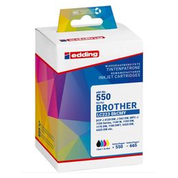 Edding Druckerpatronen Multipack ersetzt Brother LC223 (BK/C/M/Y) | Gr.: onesize