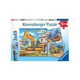 Ravensburger Kinderpuzzle - 09226 Gro&szlig;e Baufahrzeuge - Puzzle f&uuml;r Kinder ab 5... | Gr.: onesize